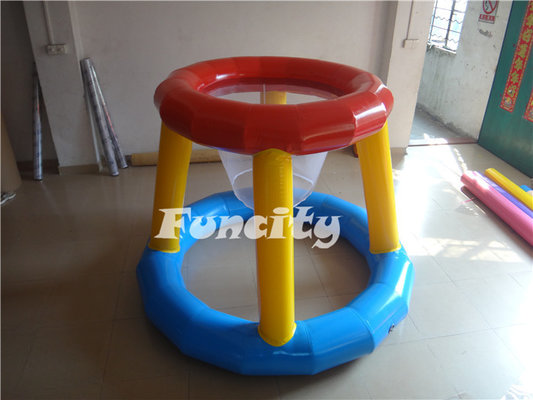Funny Airtight Floating Inflatable Water Basketball Game for Amusement Park