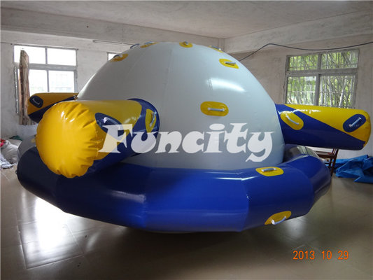 0.9MM Thickness PVC Tarpaulin Inflatable Saturn Rocker for Inflatable Water Park