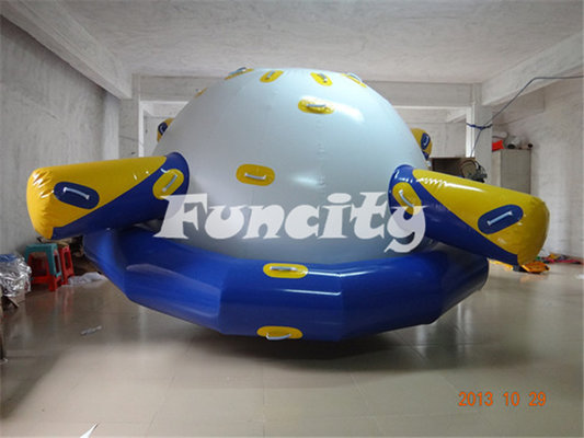 0.9MM Thickness PVC Tarpaulin Inflatable Saturn Rocker for Inflatable Water Park