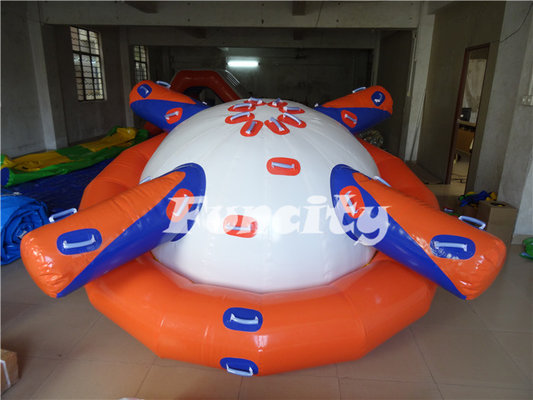 0.9MM Thickness PVC Tarpaulin Inflatable Saturn Rocker for Inflatable Water Park