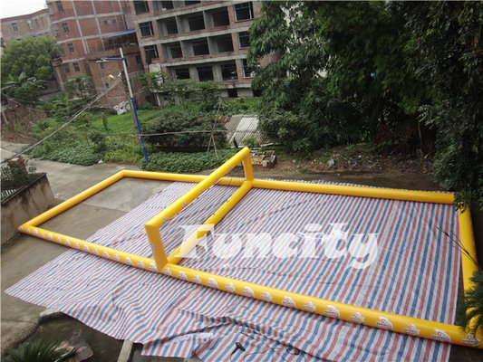 Seaside 0.9mm PVC Tarpaulin Inflatable Volleyball playground