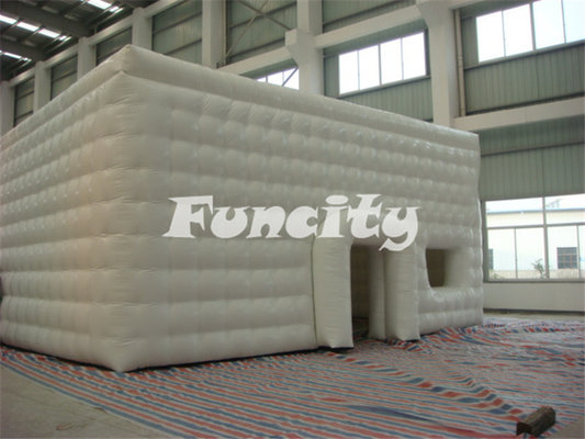 Mobile Building Inflatable Cube Tent with Door and Window