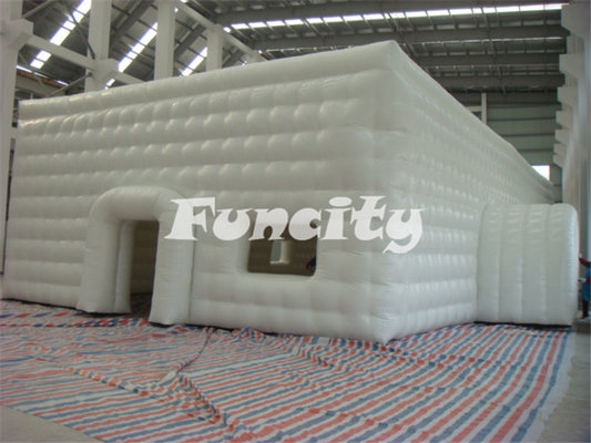 Mobile Building Inflatable Cube Tent with Door and Window