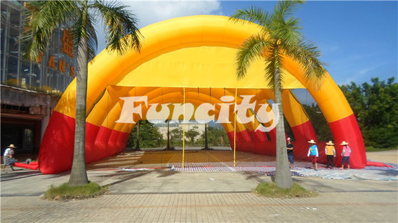 0.55mm PVC Tarpaulin Inflatable Paintball Bunker Tent for Paintball Bunker Game
