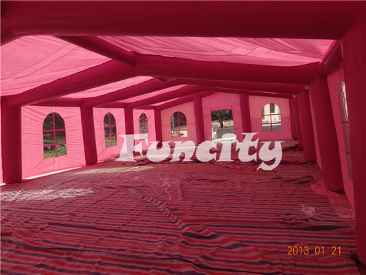 Airtight Inflatable Air Tent Pink Color for Wedding