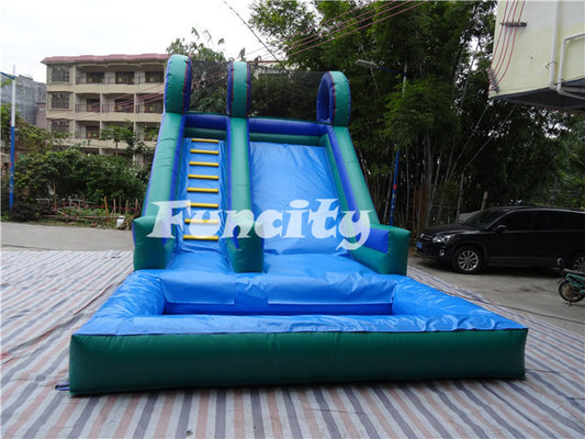 Large Car 0.55mm PVC Tarpaulin Inflatable Toys Dry Slide for Fun Games