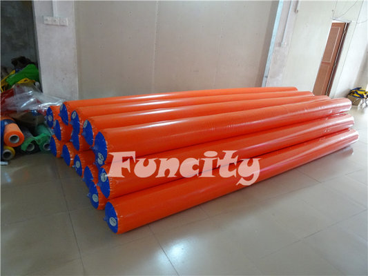 Orange Color Inflatable Water Toys Waterproof Airtight Floating Water Buoys for Water Park