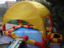 0.9mm PVC Inflatable swimming pool / Inflatable Water Pools with pillar and net