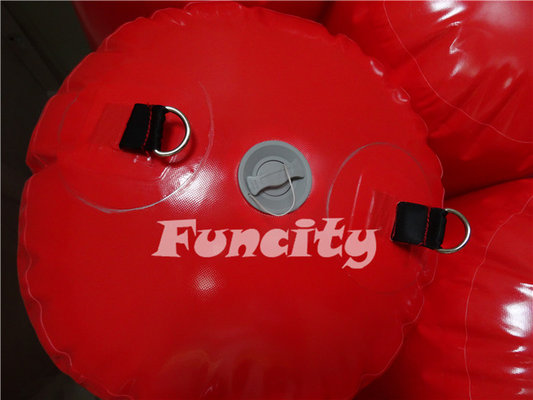 3M Length 0.5m diameter Red Color  Waterproof  Floating Water Tube for Water park  Enclosure