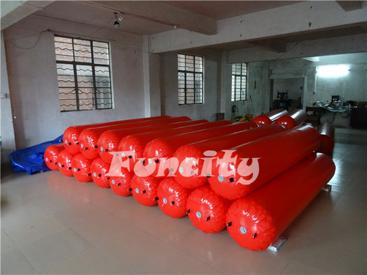3M Length 0.5m diameter Red Color  Waterproof  Floating Water Tube for Water park  Enclosure
