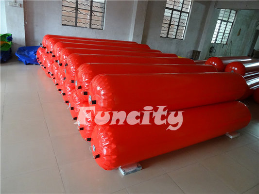 3M Length 0.5m diameter Red Color  Waterproof  Floating Water Tube for Water park  Enclosure