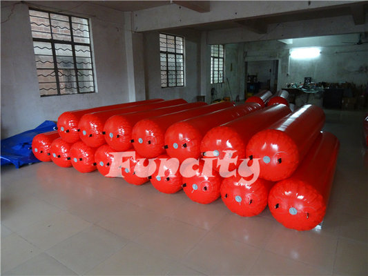 3M Length 0.5m diameter Red Color  Waterproof  Floating Water Tube for Water park  Enclosure