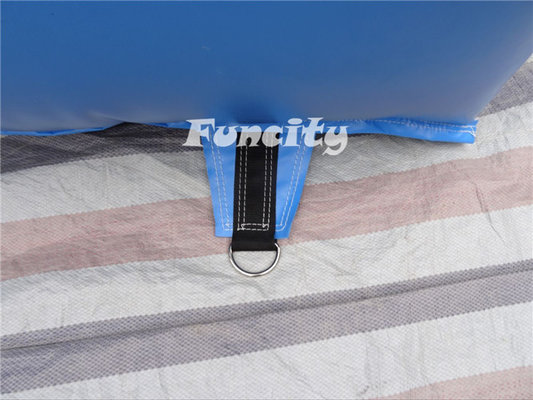 Print Logo 8m x 6m x 4m Playground Inflatable Fun City With Air Blower