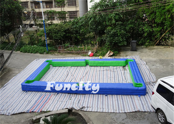 Collapsable Huge Inflatable Soccer Arena Funny Inflatable Water Games