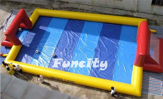 20x10x2.5m Air Sealed Inflatablein Soccer Field , High Quality Inflatable Soccer Field