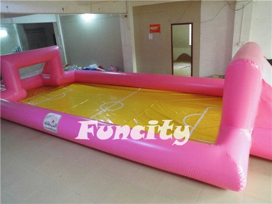 16ml X 8mw X 2.5mh Inflatable Water Soccer Field , Inflatable Soccer Game
