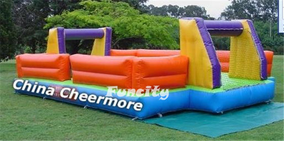 Customized Inflatable Soccer Field Football Playground Collapsing