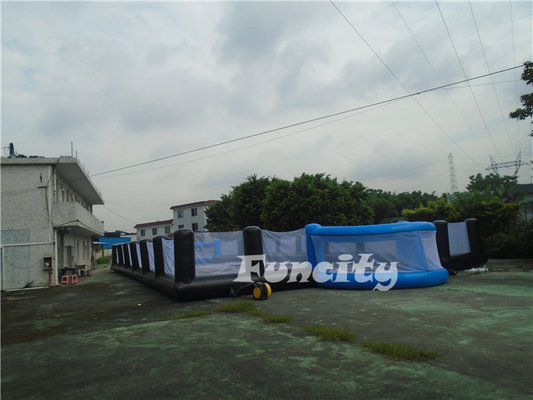 20mLX10mWX3mH Inflatable Human Soccer Field / Human Table Soccer Field