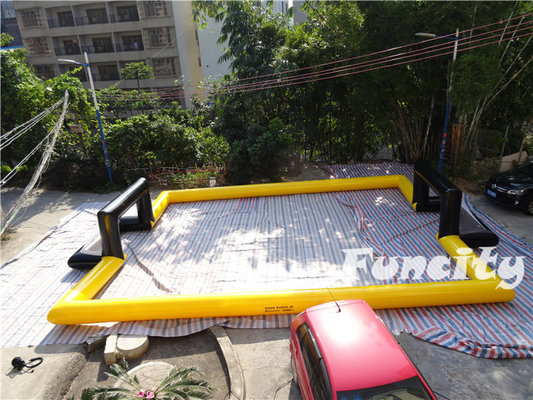Airtight Human Table Soccer Inflatable Games Inflatable Football Pitches Pop