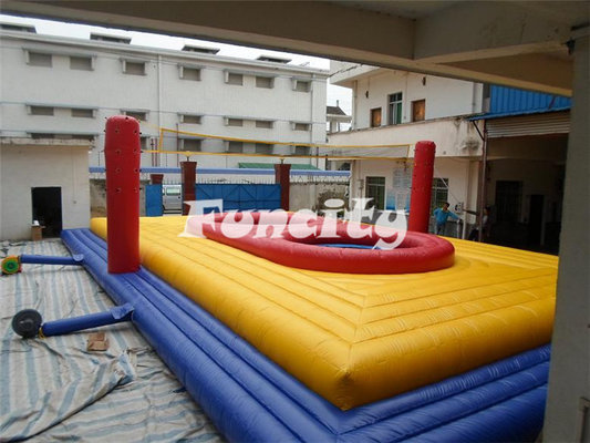 Good Quality 0.55mm PVC Tarpaulin Colorful Inflatable Sports Games