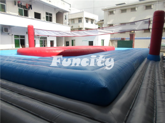 Portable PVC Tarpaulin Colorful Inflatable Sports Games For Volleyball Game