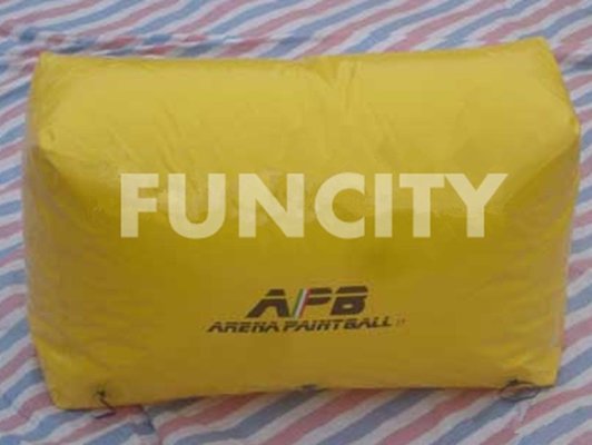 26PC Paintball Bunker Inflatable Sport Games Yellow and Black