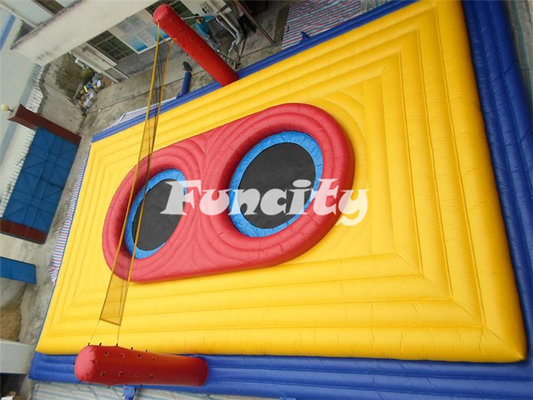 Plato 0.55mm PVC Tarpaulin Inflatable bossaball court for sport games