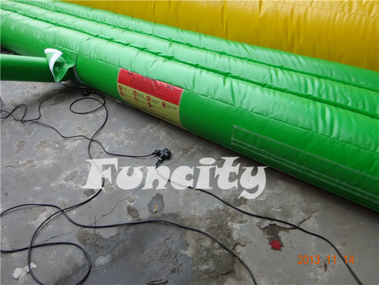 0.55mm PVC Tarpaulin Colorful Inflatable Sport Games For Inflatable Volleyball Court