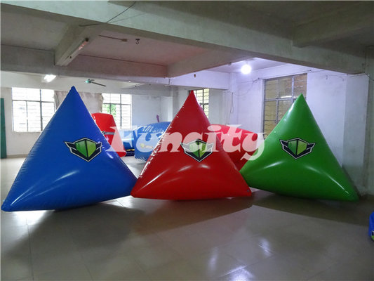 Portable Paintball Bunker Inflatable Sport Games Red and Blue