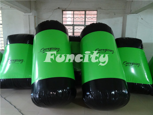 Customized Inflatable Sport Games , Paintball Field for Paintball Bunkers 27PC