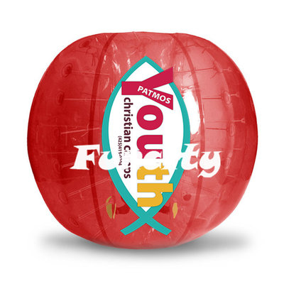 Tpu Material Human Size Soccer Inflatable Bumper Ball Fire - Retardant