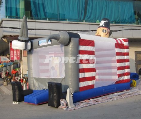 Commercial Events Kid Inflatable Jumping Castle With Climbing Wall Games