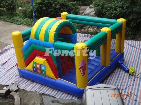 Jumping inflatable bouncy castle for kids with 1 year Warranty