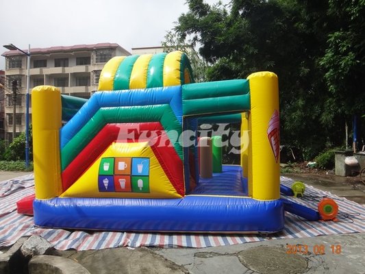 Jumping inflatable bouncy castle for kids with 1 year Warranty