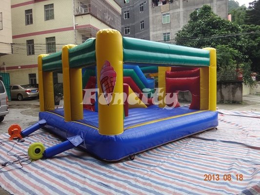 Jumping inflatable bouncy castle for kids with 1 year Warranty