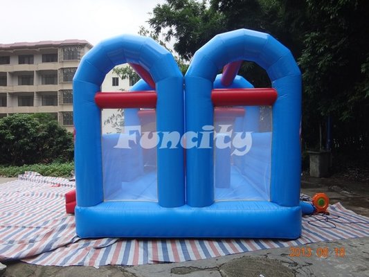 Funny Giant Inflatable Jumping Castle Slide Combo For School / Shopping Mall