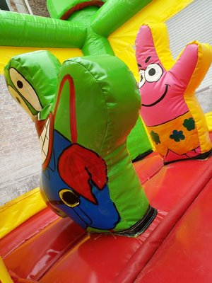 Digital Printing Inflatable Jumping Castle , bouncy castle rental 5.7x4.5x3.9m