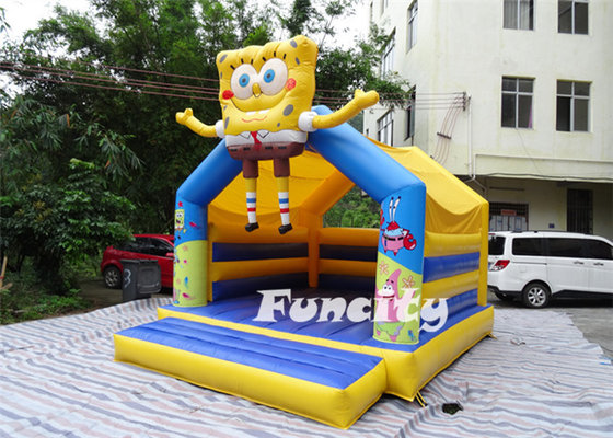 Commercial Grade Inflatable Jumping Castle , Inflatable Bouncy Castle For Kids