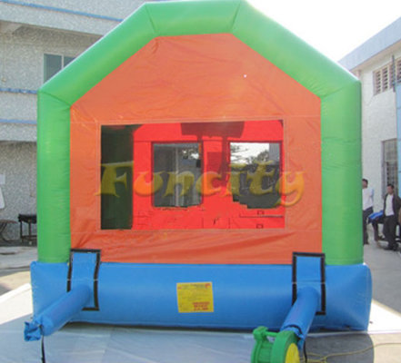 Small Indoor Spongebob Inflatable Jumping Castle / Jumping House For Shopping Mall