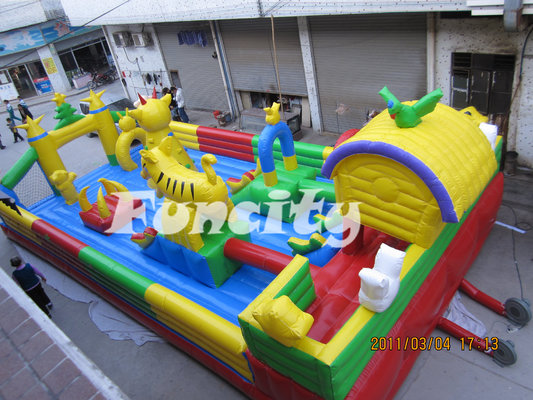 Winnie The Pooh Theme Inflatable Pool Toy Fun City Durable PVC Tarpaulin For Kids