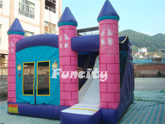 Princess Castle Inflatable Bouncing Castle With Inflatable House And Slide