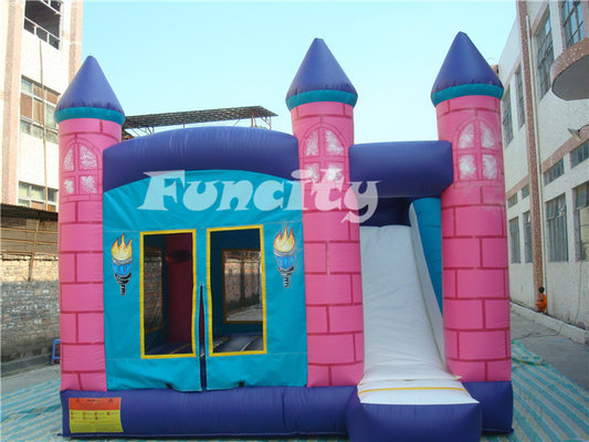 Customizable Size Kids Bounce And Slide Inflatable Bouncer 3 - 5 Years Lifespan