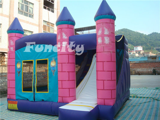 Customizable Size Kids Bounce And Slide Inflatable Bouncer 3 - 5 Years Lifespan