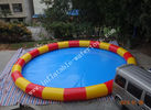 OEM circle shape inflatable swimming pool for water games