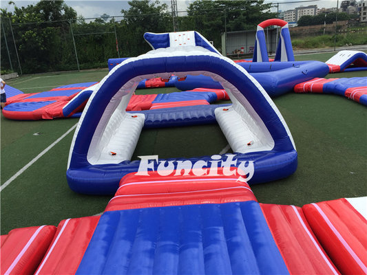 0.9mm PVC Tarpaulin Inflatable Water Park Equipment For Amusement Theme Parks