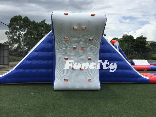 Inflatable Action Tower Aqua Water Park Equipment Anti - Ruptured PVC Tarpaulin