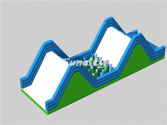 Sewing Technique Inflatable Sport Games Inflatable Humps With Customized Logo