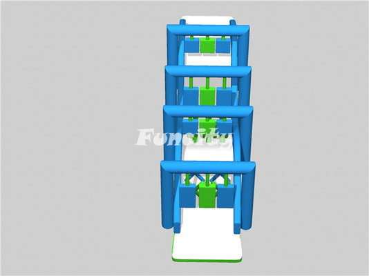 Long Safety Inflatable Sport Games , Inflatable Obstacle Course With Slide