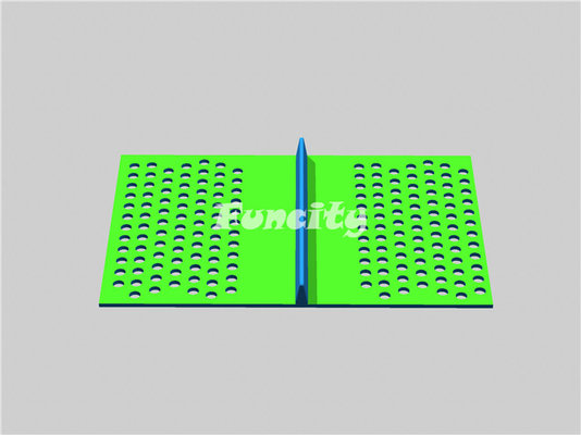 Exciting Inflatable Mattress Running Games / Giant Twister Games For 5K Sport Game