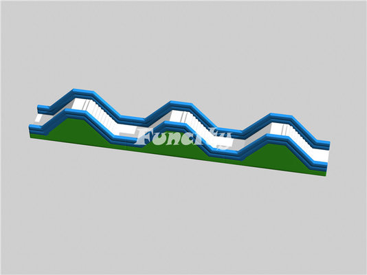 CE Approval Big Inflatable Sport Games , Inflatable Dry Slide For Climbing